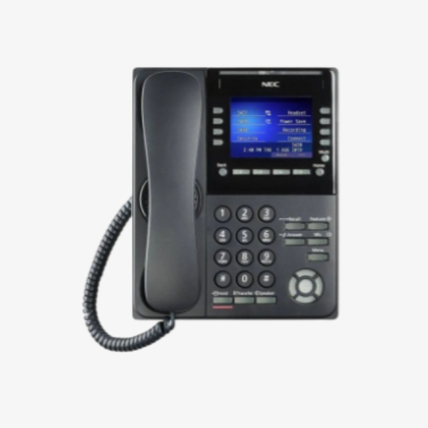 NEC ITK-8LCX-1-BK IP Color Self-Labeling Telephone Dubai – ITShoppe
