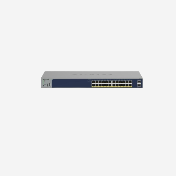 NETGEAR GS724TP GS724TPv3 24-Port Gigabit Ethernet PoE+ Smart Switch D ...