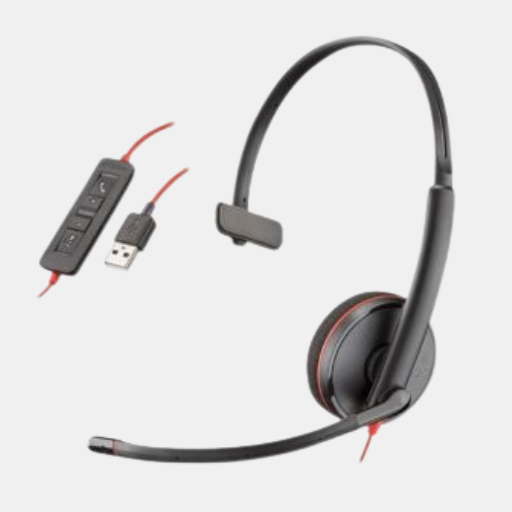 Plantronics BlackWire C3210 USB Headset Dubai – ITShoppe