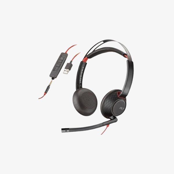 Poly Blackwire 5220, C5220, USB-A, WW Dubai – ITShoppe