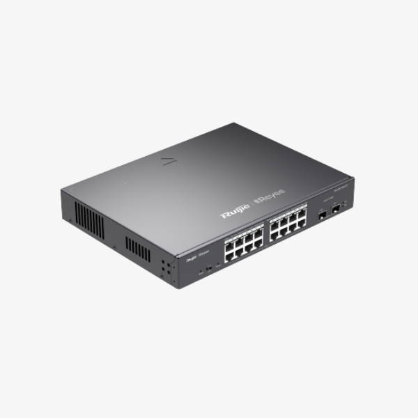 Ruijie RG-ES218GC-P 18-Port Gigabit Smart Cloud Mananged PoE Switch Du ...