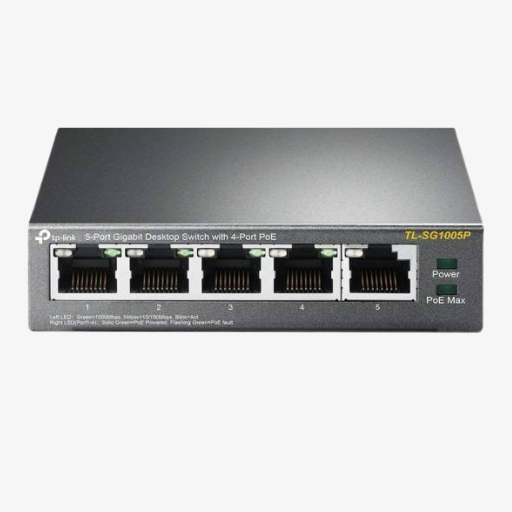 Tp-Link TL-SG1005P 5-Port Gigabit With 4 PoE ports Switch Dubai – ITShoppe